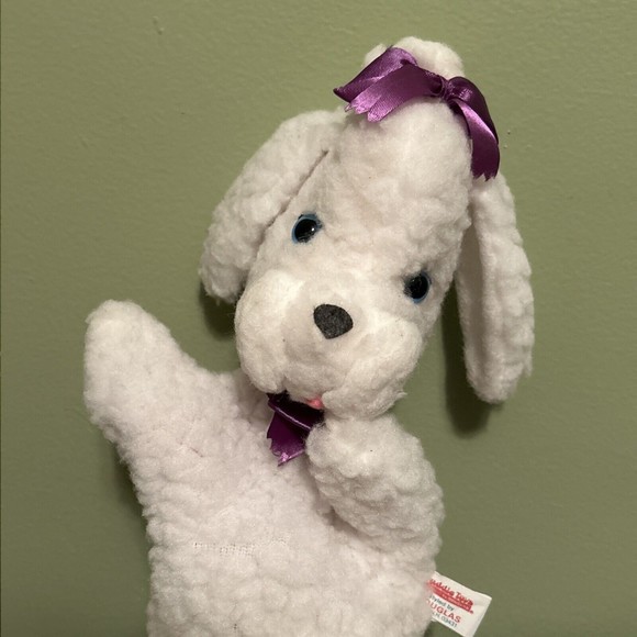 Douglas | Toys | Htf Vintage Douglas Cuddle Toys White Poodle Purple ...